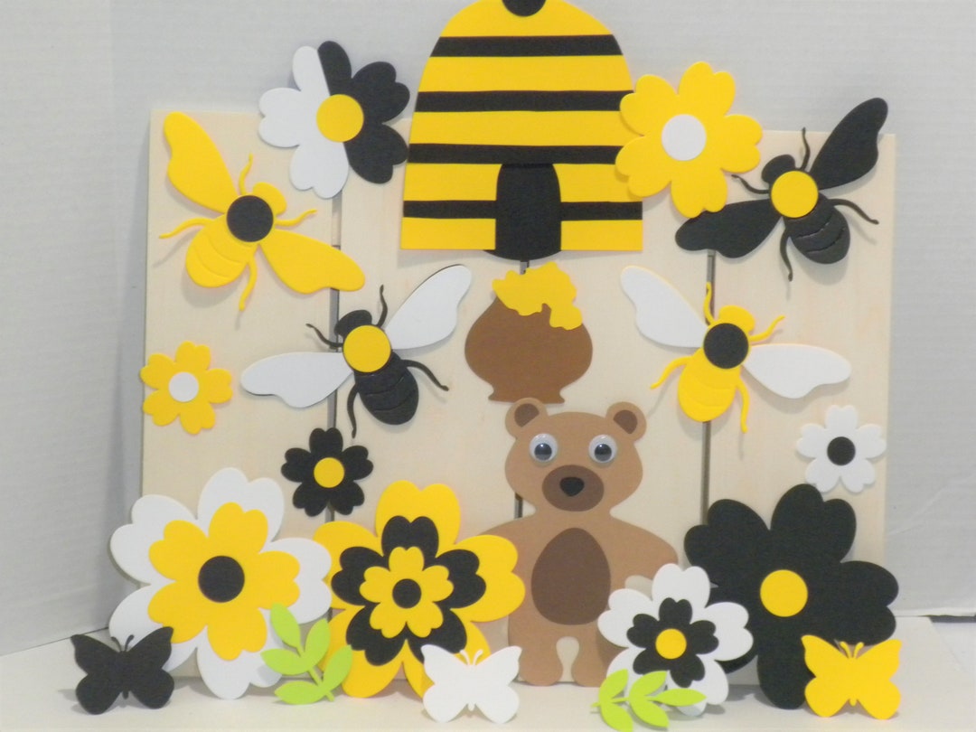 Bee Scrapbook Kit, Honey Bee Scrapbook Kit, Die Cuts, Scrapbook Kit ...