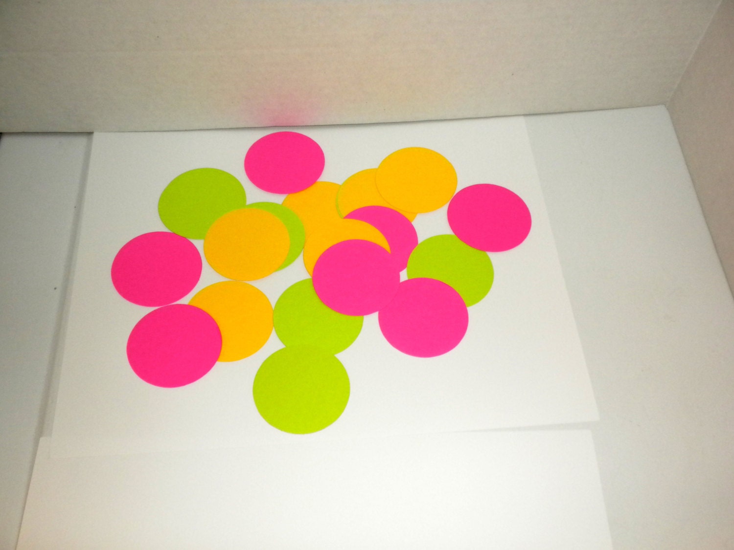 Circles, 100 Die Cut Circles, Confetti, Paper Circles, Embellishments ...