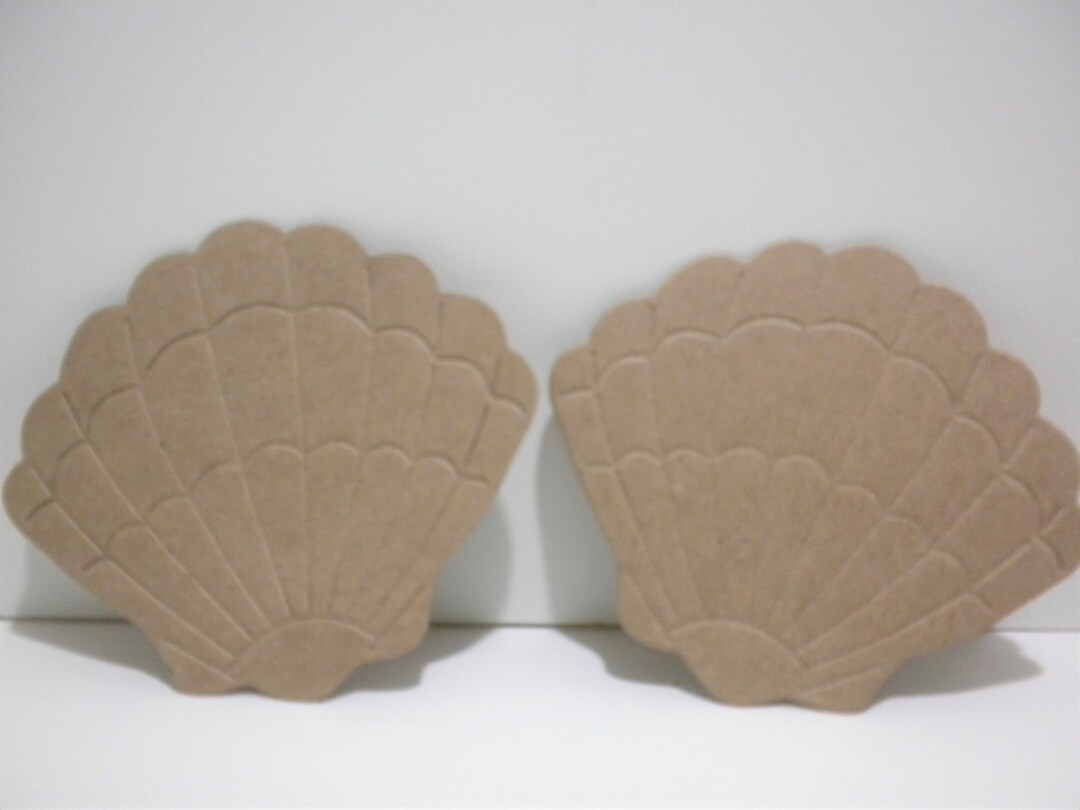 Seashell Die Cut, Seashell Chipboard Die Cut, Seashell Die Cuts ...