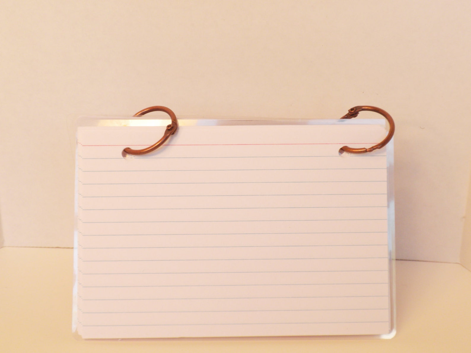 Handmade Index Card Binder, Recipe Organizer (4.25x6.25) - Etsy