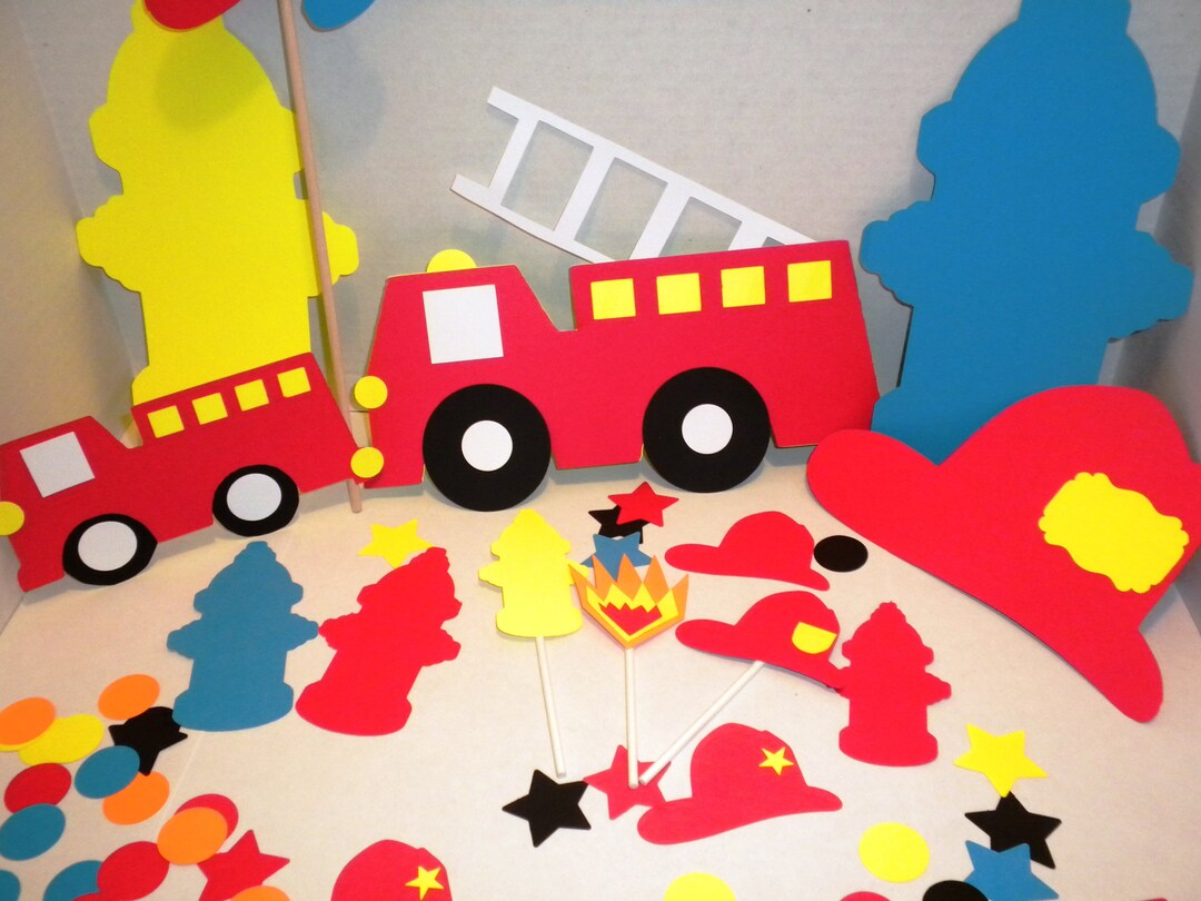 Fireman Theme Party Decoration Package - Etsy