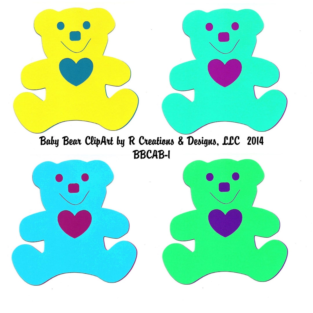 Teddy Bear,digital Bear Clipart-bear Clipart, Clipart, Digital Clipart ...