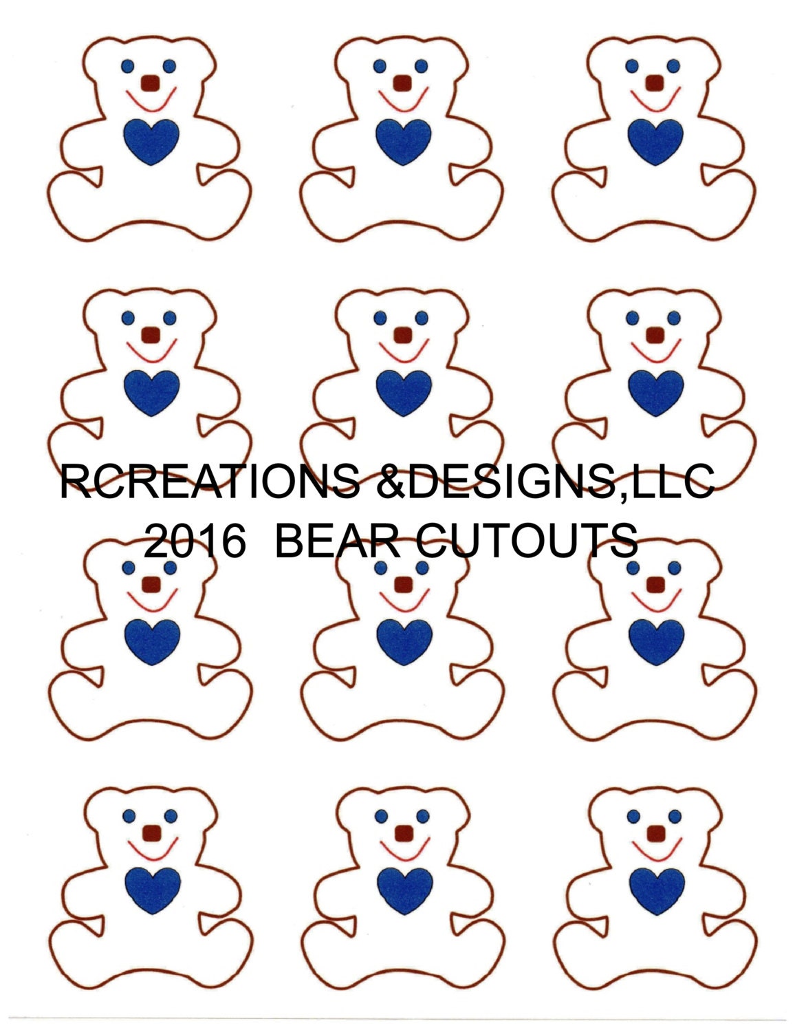 Digital Bear Clipart-bear Clipart, Clipart, Digital Clipart, Digital ...