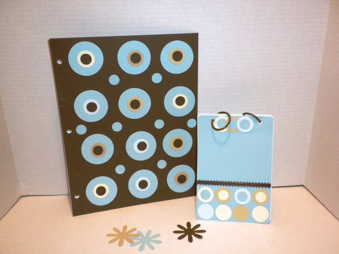 Notebook and Flip Notebook Set, Polka-a-dot Notebook, Flip Notebook - Etsy