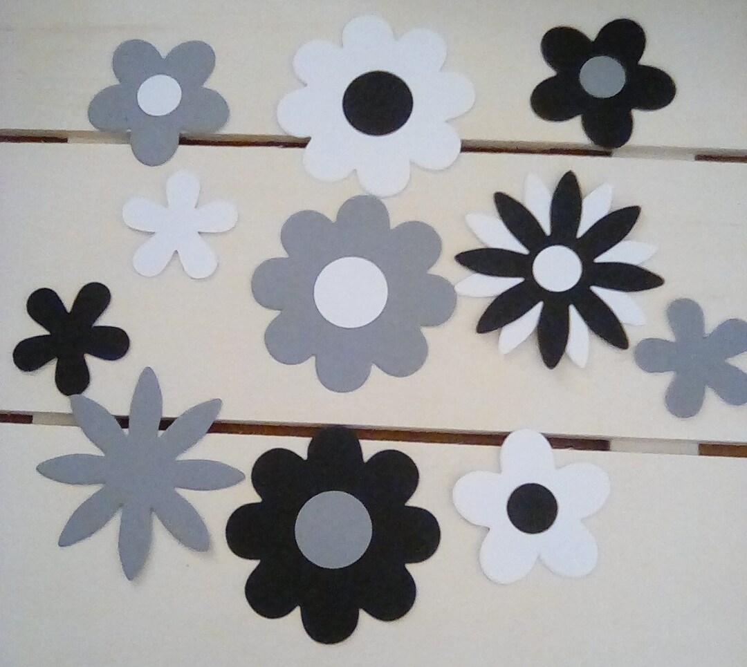 Die Cut Flowers - Flowers, Die Cuts, Scrapbooking, Embellishments ...