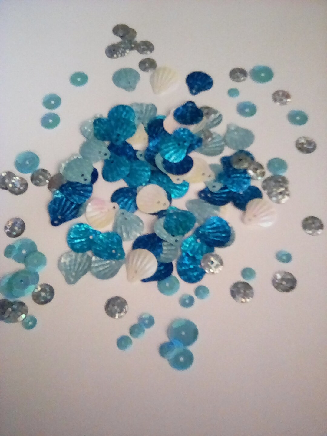 Sequin Mix sea of Shells, Sequin Mixes, Shaker Card Mix, Embellishments ...