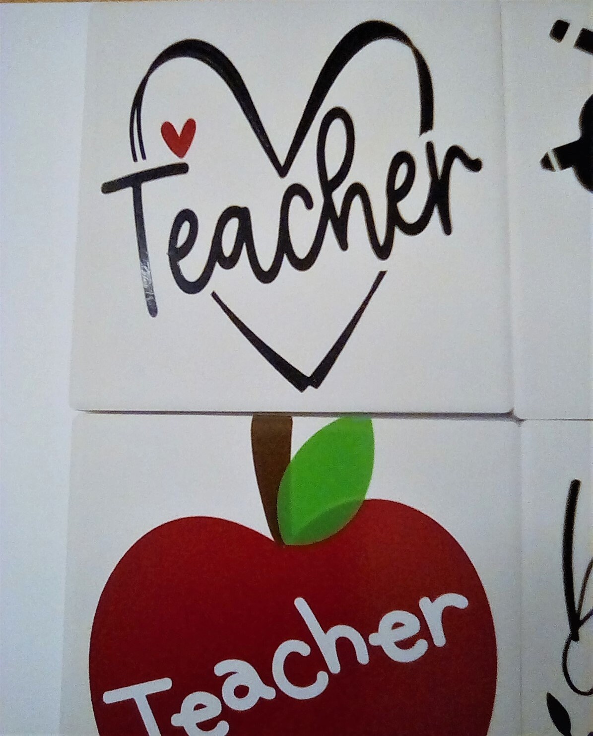 Teacher Gift, Teacher Ceramic Coasters, Teacher Appreciation Gift ...