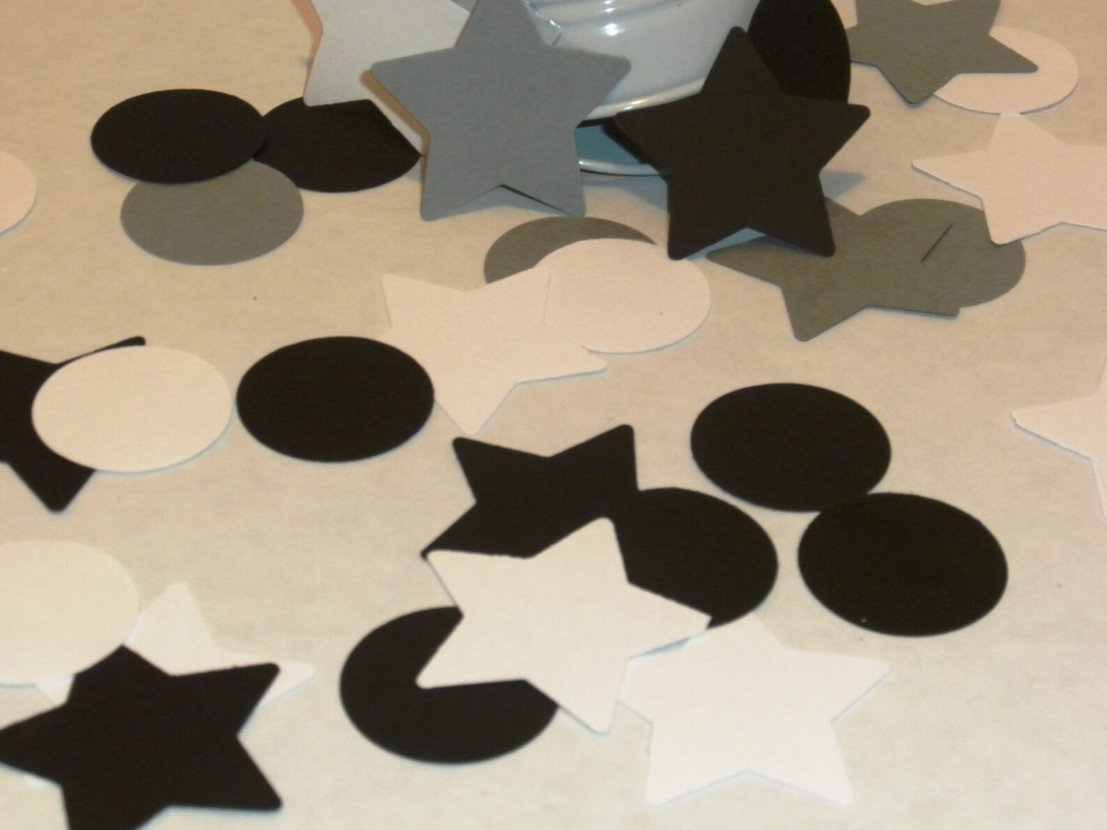 Estrellas, 300Estrellas troqueladas, Puntos troquelados, Estrellas de ...