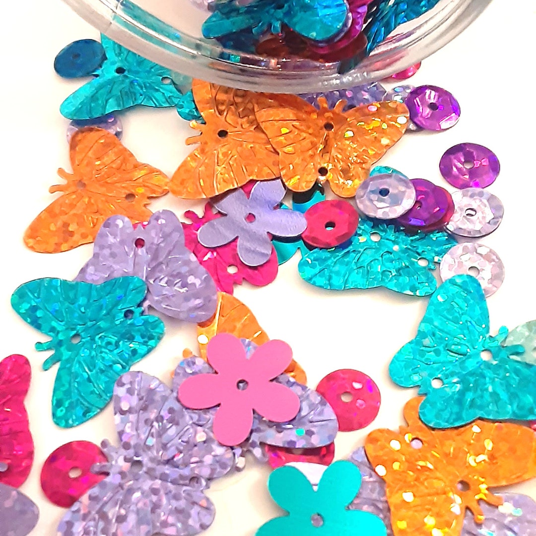 Sequin Mix "flutter, Flutter" Sequin Mixes, Shaker Card Mix ...