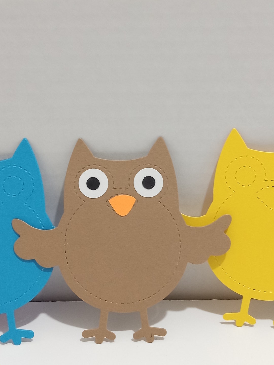 Owl Die Cuts, Scrapbook Die Cuts, Die Cuts, Embellishments, Junk ...