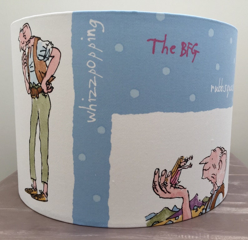 Roald Dahl's the BFG Lampshade - Etsy UK