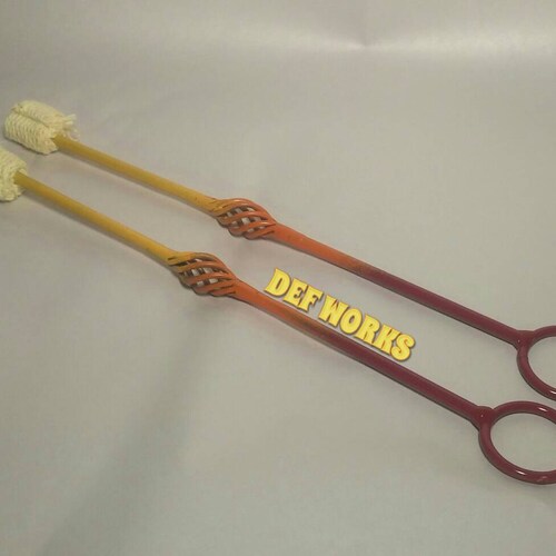 Pair of 2 Fire Eating Hollow Vapour Torches Handmade & - Etsy