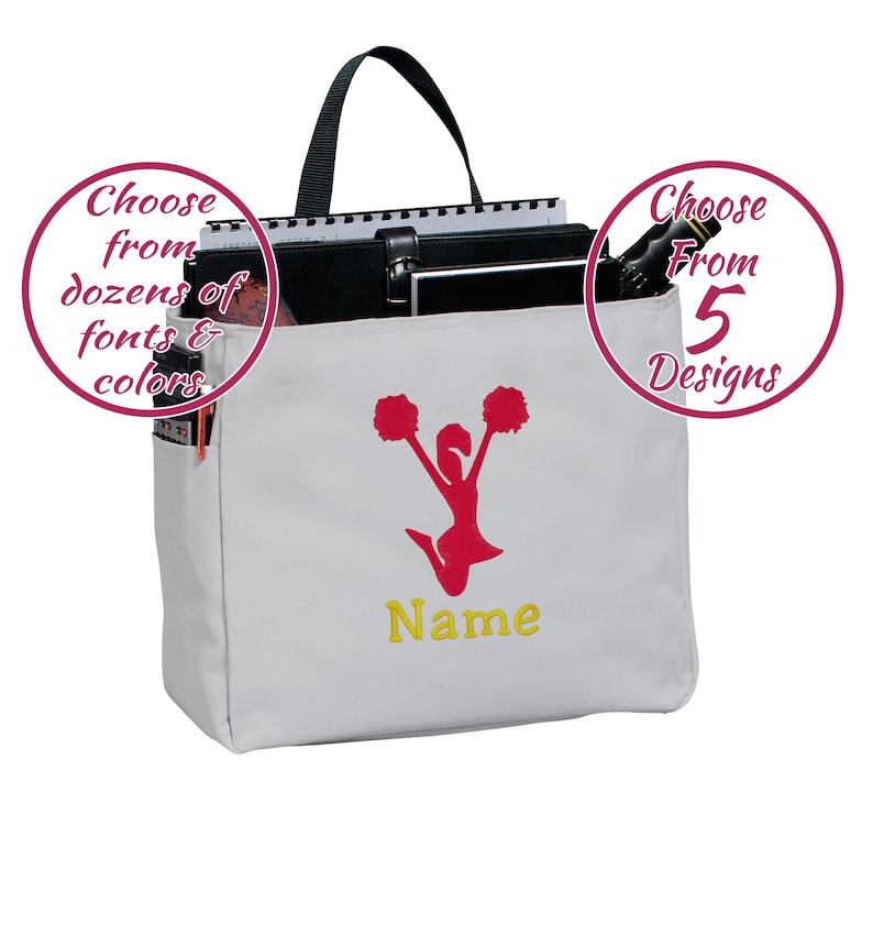 Personalized Cheer Mom Bag Custom Cheerleading Tote Bag - Etsy