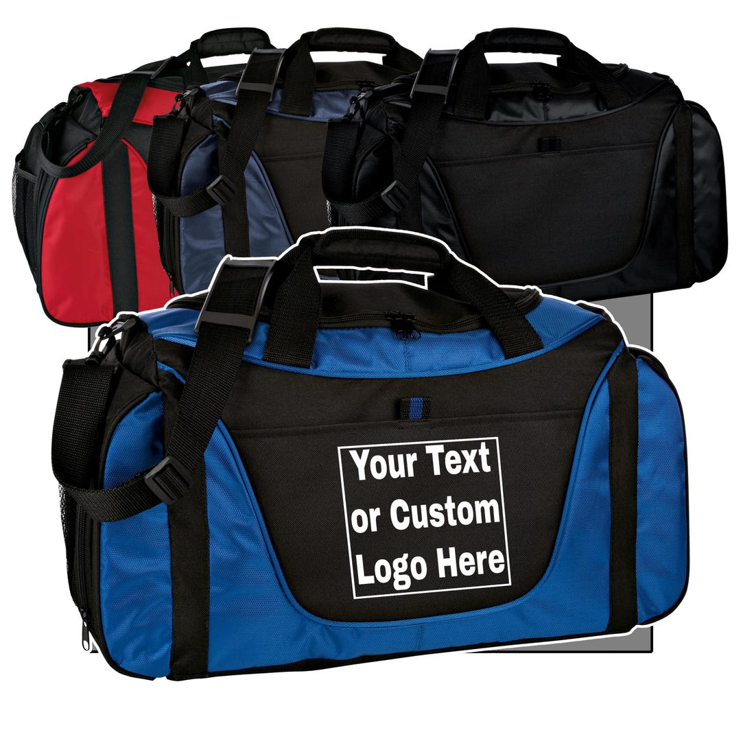 Personalized Duffle Bag, Custom Gym Bag With Name, Sports Duffel ...