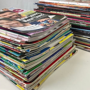 5 Craft Magazines Lot, Junk Journal, Collage, Mixed Media, Random Pick ...