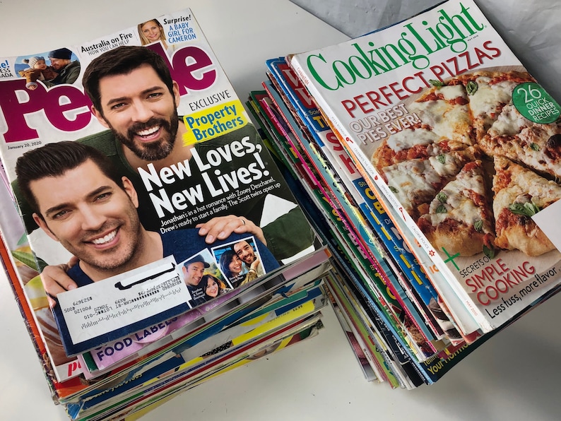 5 Craft Magazines Lot, Junk Journal, Collage, Mixed Media, Random Pick ...