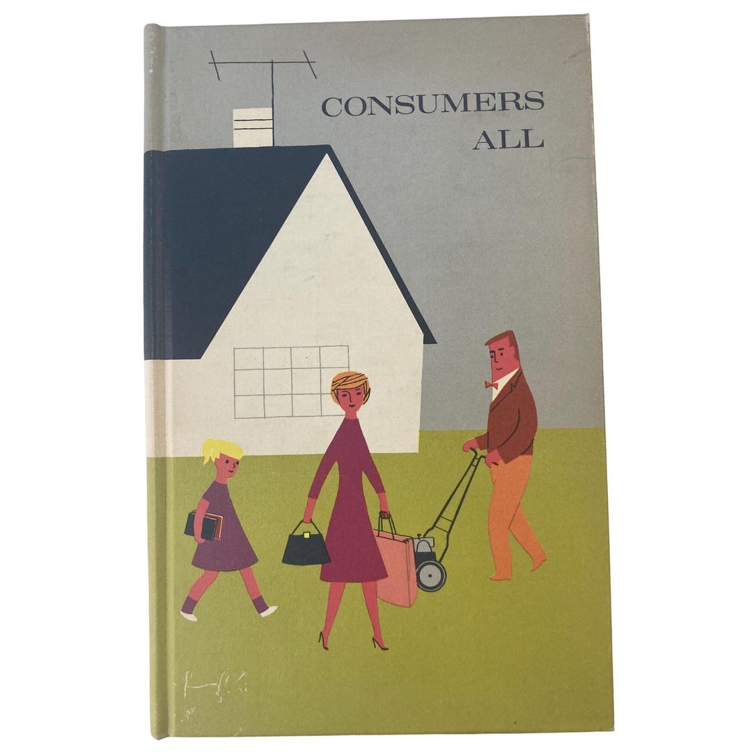 1965 Consumers All Yearbook: Vintage USA Agriculture, Family Life - Etsy