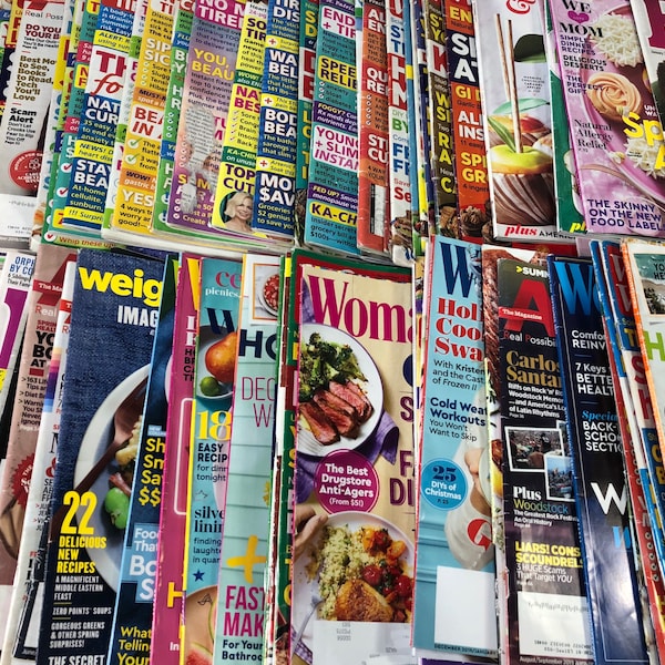 Magazine Lot for Collage - Etsy