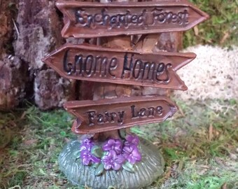 Fairy Garden Sign - Etsy