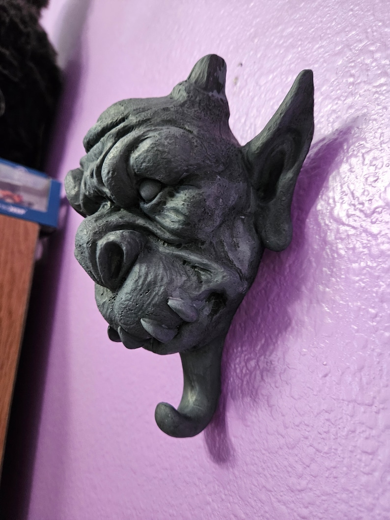 Gargoyle Coat Hook - Etsy