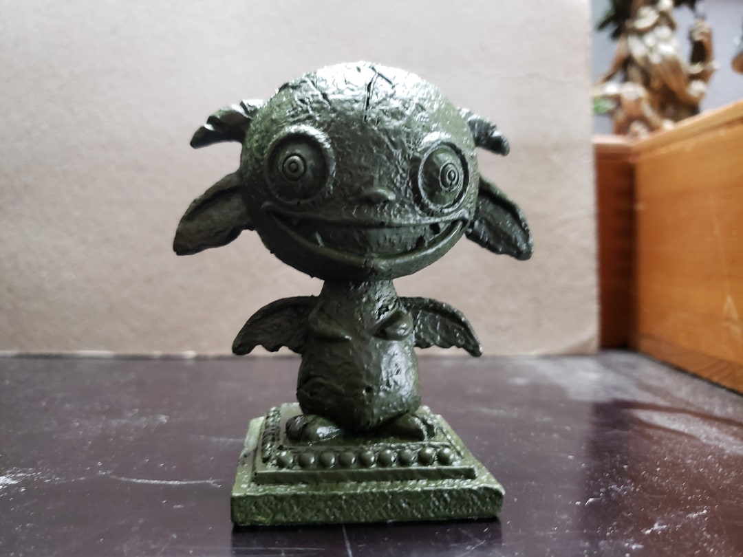 Gargoyle Statue/bat Gargoyle, Halloween Decor - Etsy