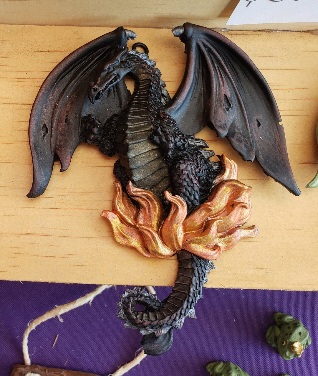 Dragon Ornament, Dragon Hanging Decoration, Dragon Magnet, Hanging ...