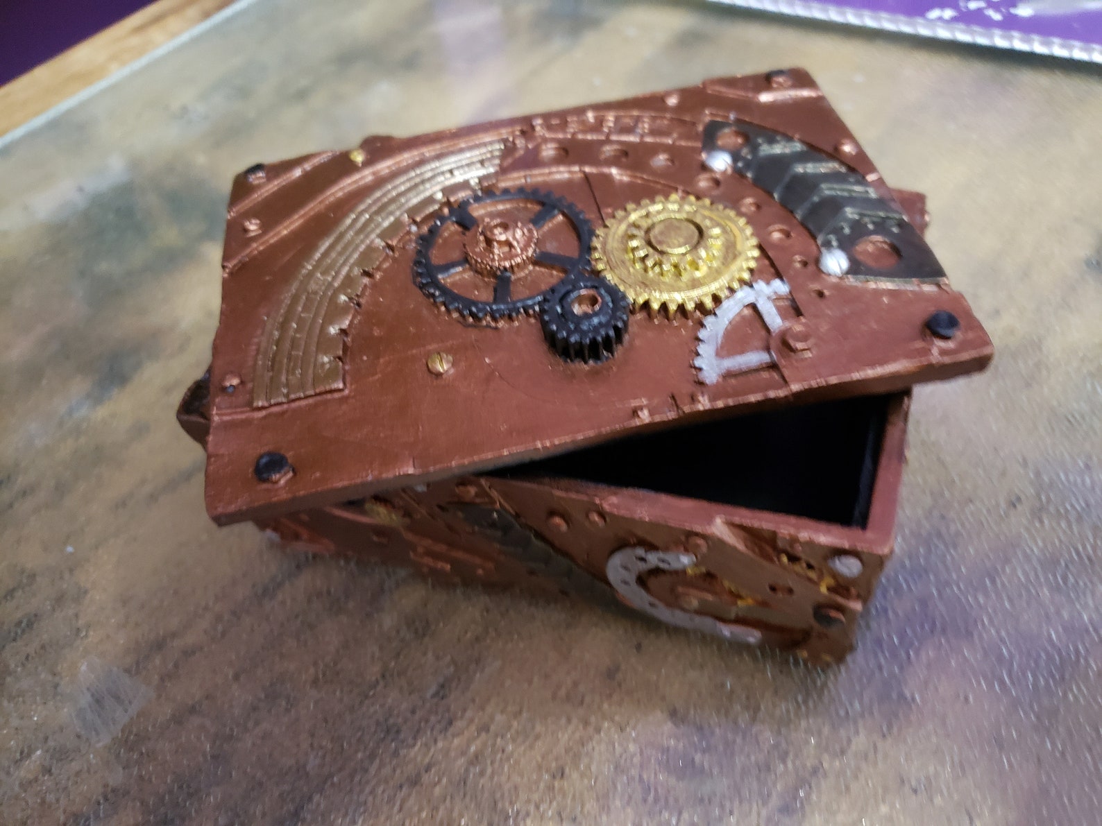 STEAMPUNK Treasure Box Trinket Box Jewelery Box | Etsy