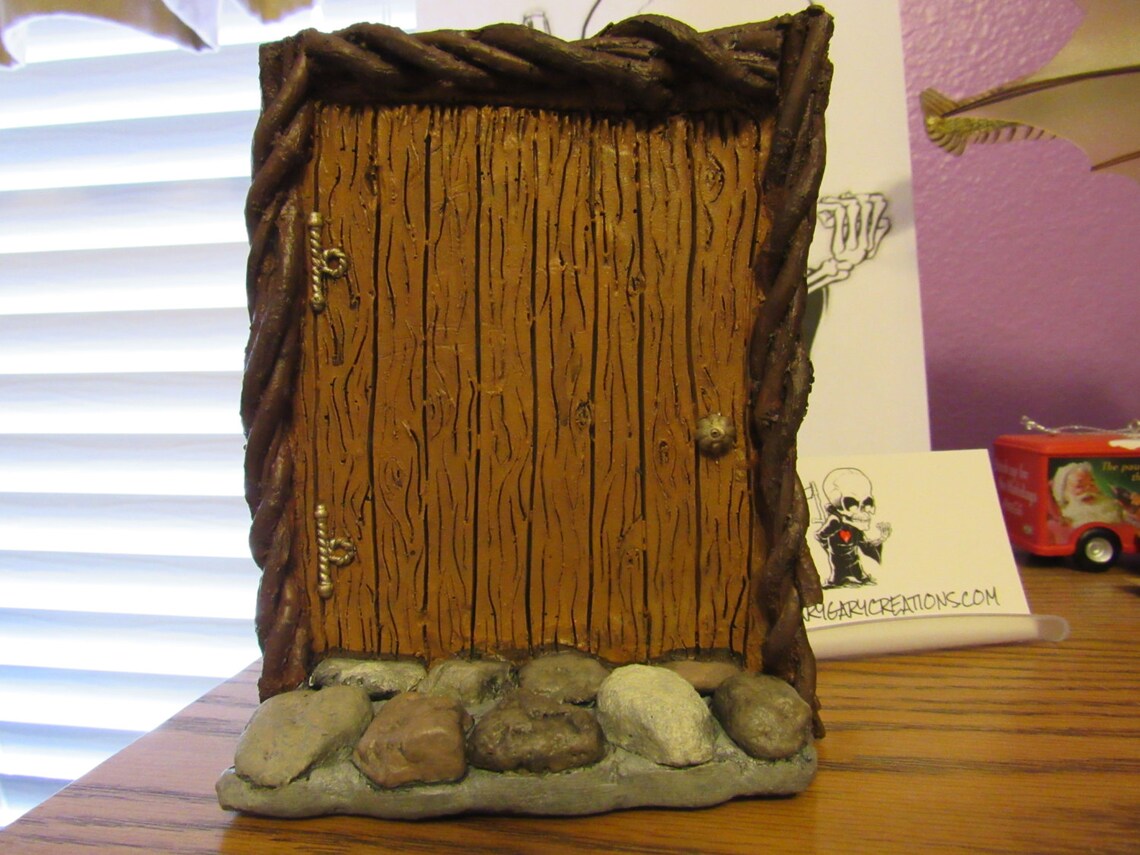 Garden Fairy Door, Gnome Door, Elf Door, Doorway to Middle Earth - Etsy