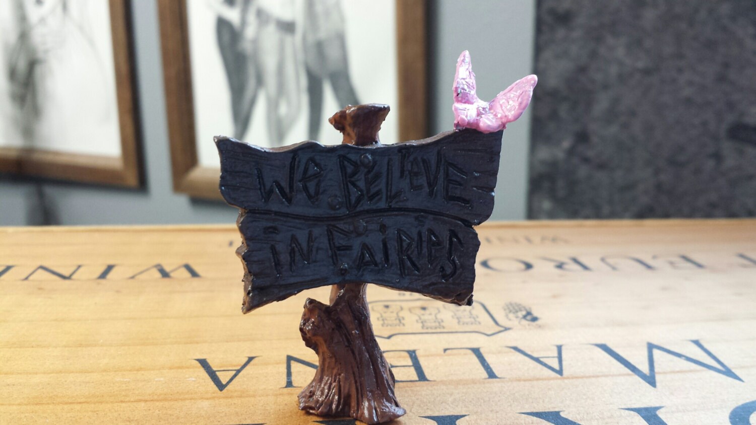 We Believe in Fairies Sign for Fairy Gardens - Etsy