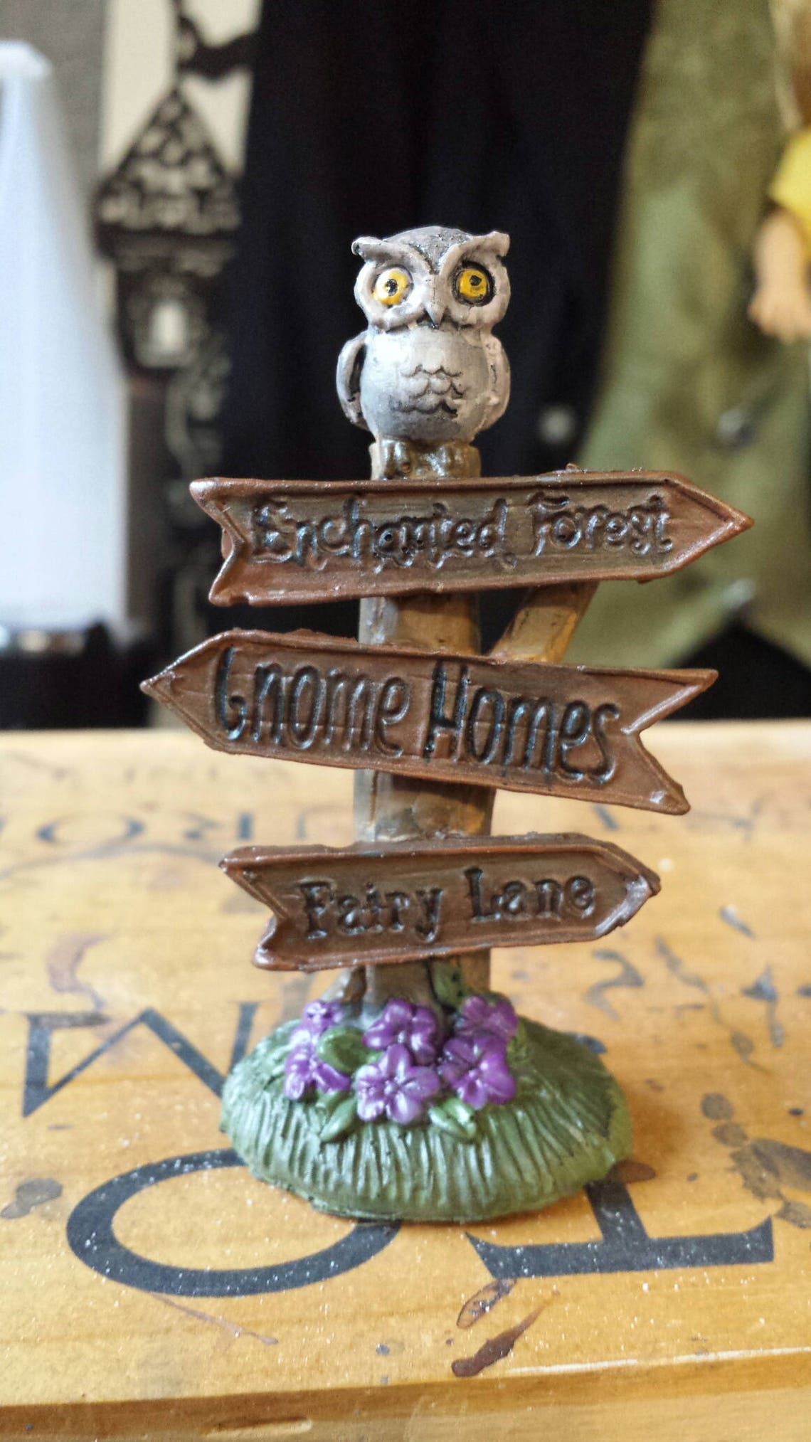 Sign for Fairy Gardens, Enchanted Forest/ Gnome Homes/ Fairy Lane - Etsy