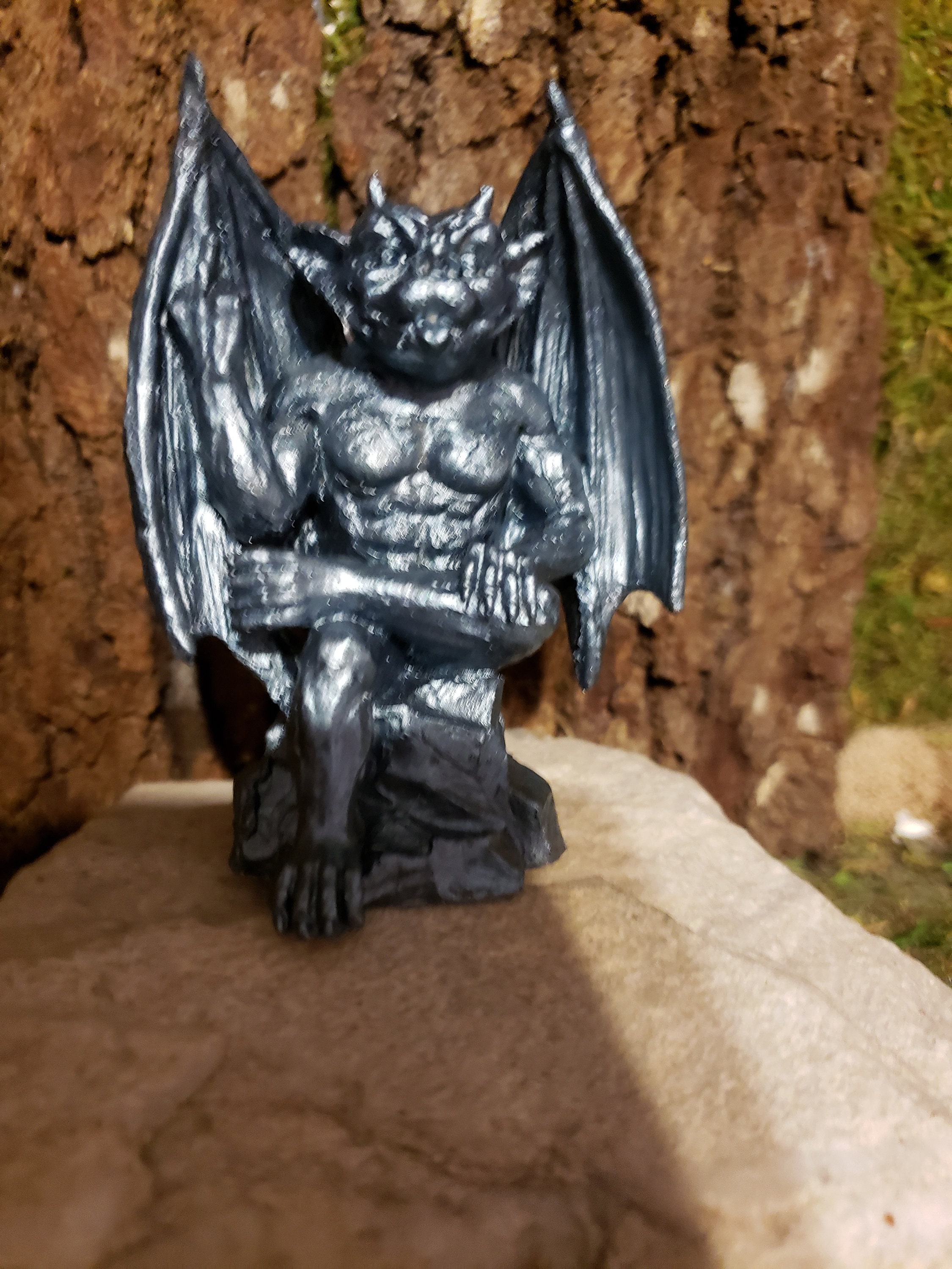 Rude Gargoyle---middle Finger Gargoyle - Etsy