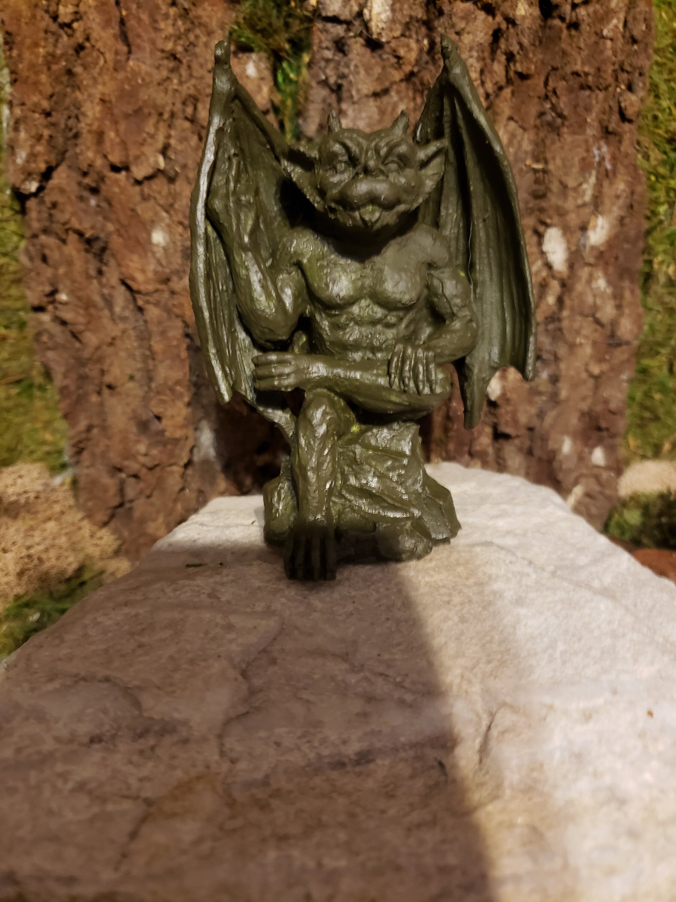 Rude Gargoyle---middle Finger Gargoyle - Etsy