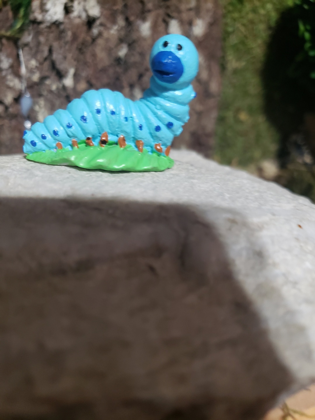 Caterpillar Statue, Mini Garden Decor, Fairy Doors, for Fairy Gardens ...
