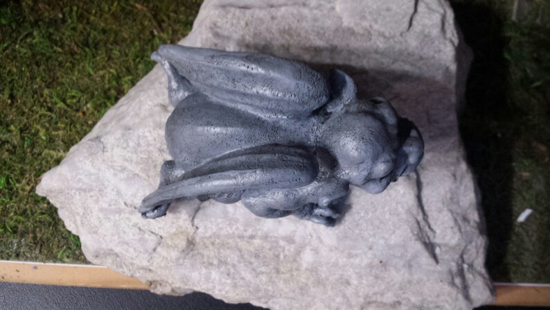 Gargoyle Statue, Crawling Gargoyle - Etsy
