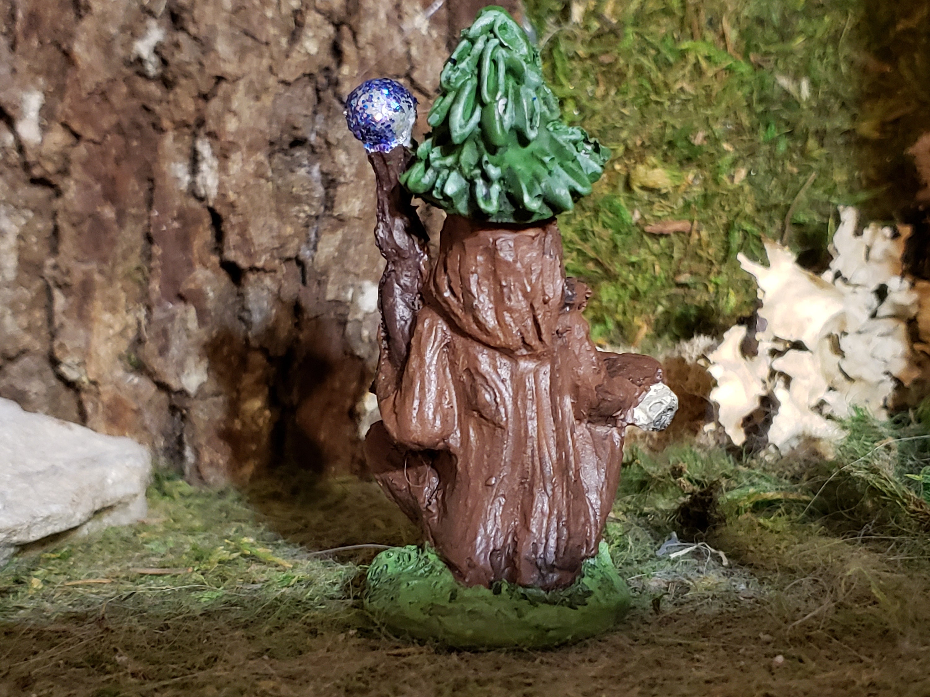 Small Tree Man for Fairy and Gnome Gardens - Etsy