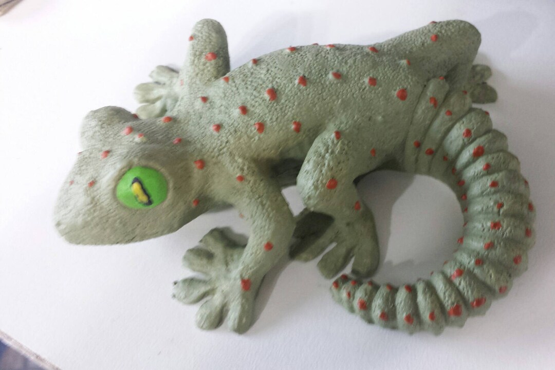Gecko Statue (resin) Garden Decor - Etsy