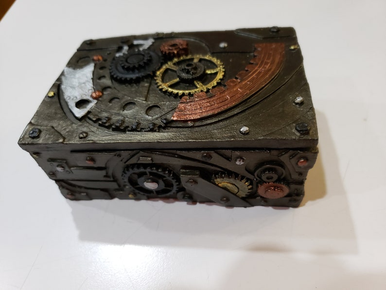 STEAMPUNK Treasure Box Trinket Box Jewelery Box | Etsy