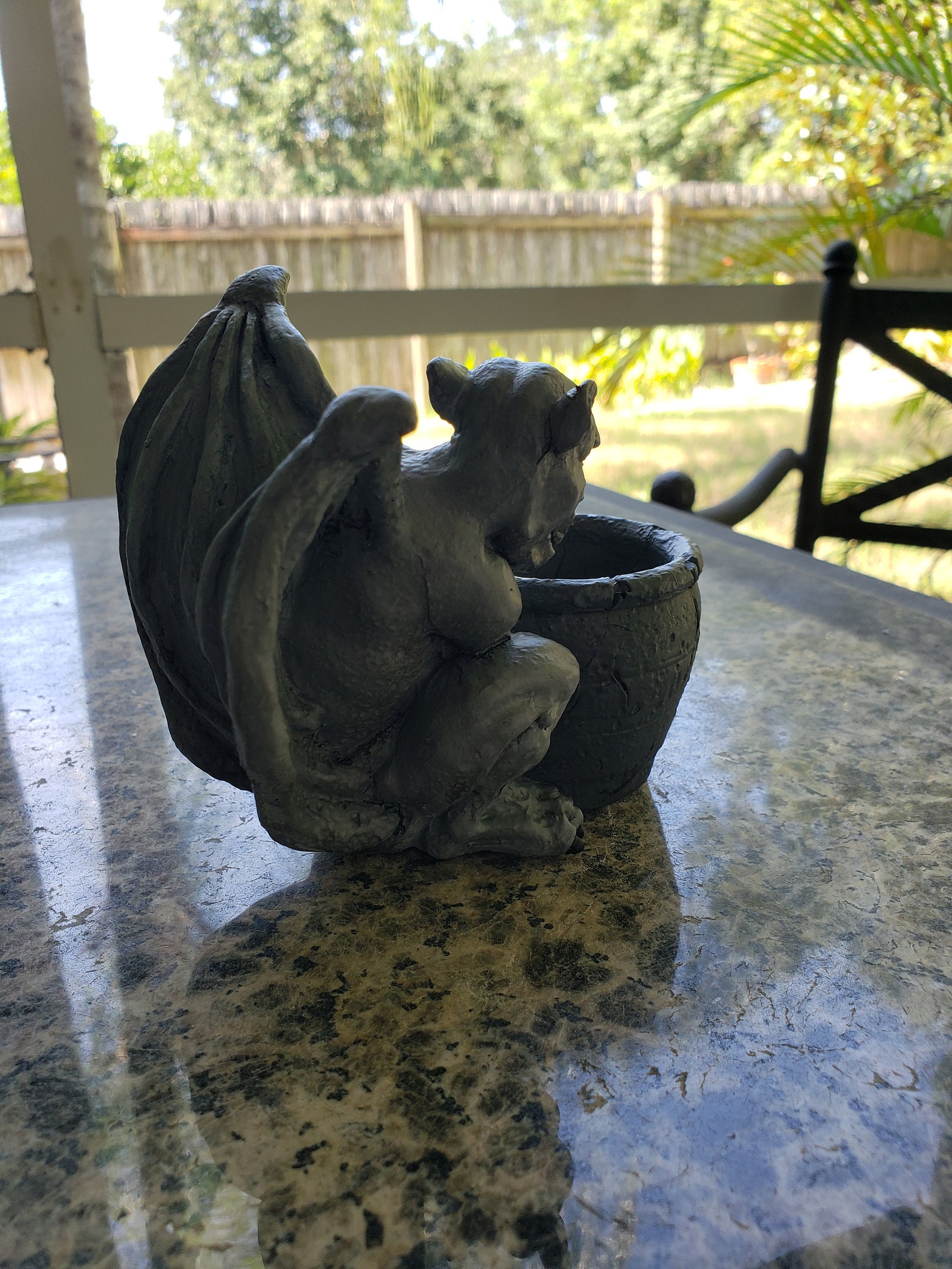 Gargoyle Statue, Candle Holder - Etsy