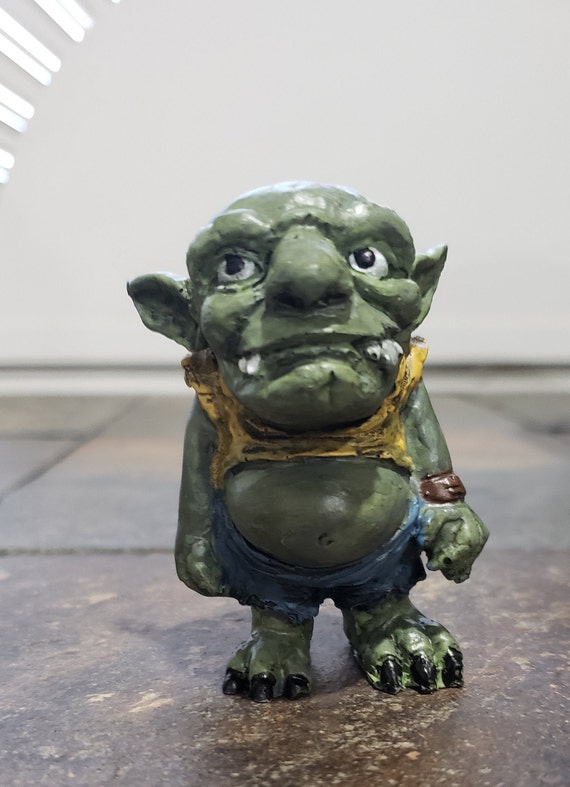 Ogre Statue for garden Miniature garden statue Trolls Fairy | Etsy