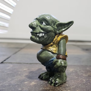 Ogre Statue for Garden, Miniature Garden Statue, Trolls Fairy Gardens ...