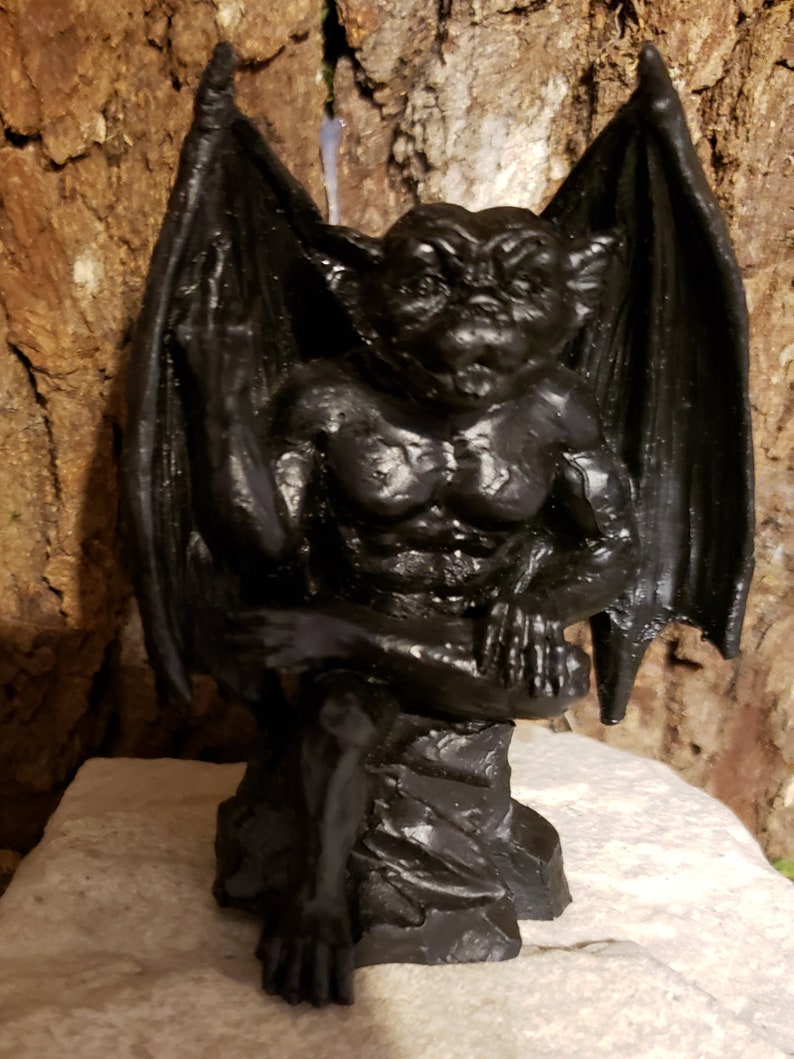 Rude Gargoylemiddle Finger Gargoyle Etsy