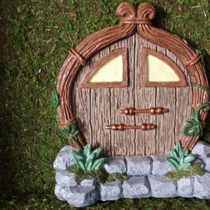 Large Hobbit Door, FAIRY DOOR, Troll Door, Gnome Door, Doorway to ...