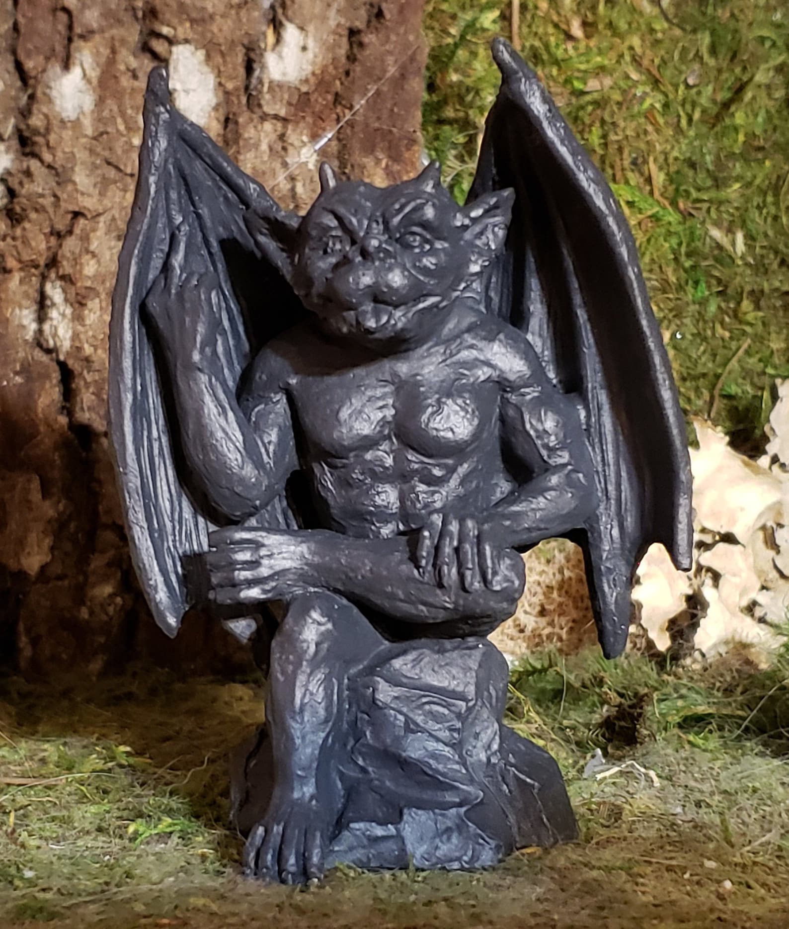 Rude Gargoyle---middle Finger Gargoyle - Etsy