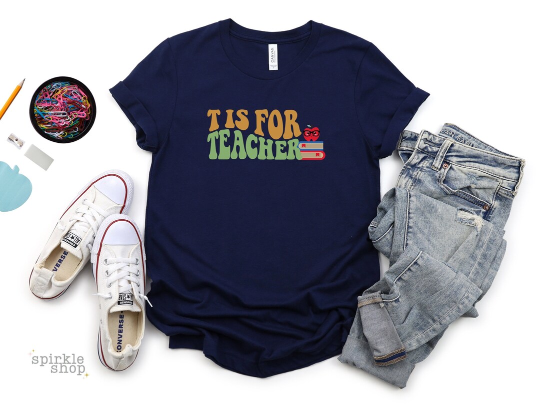 Teacher Shirt Teacher Gift Back to School Tshirt Teacher Appreciation ...