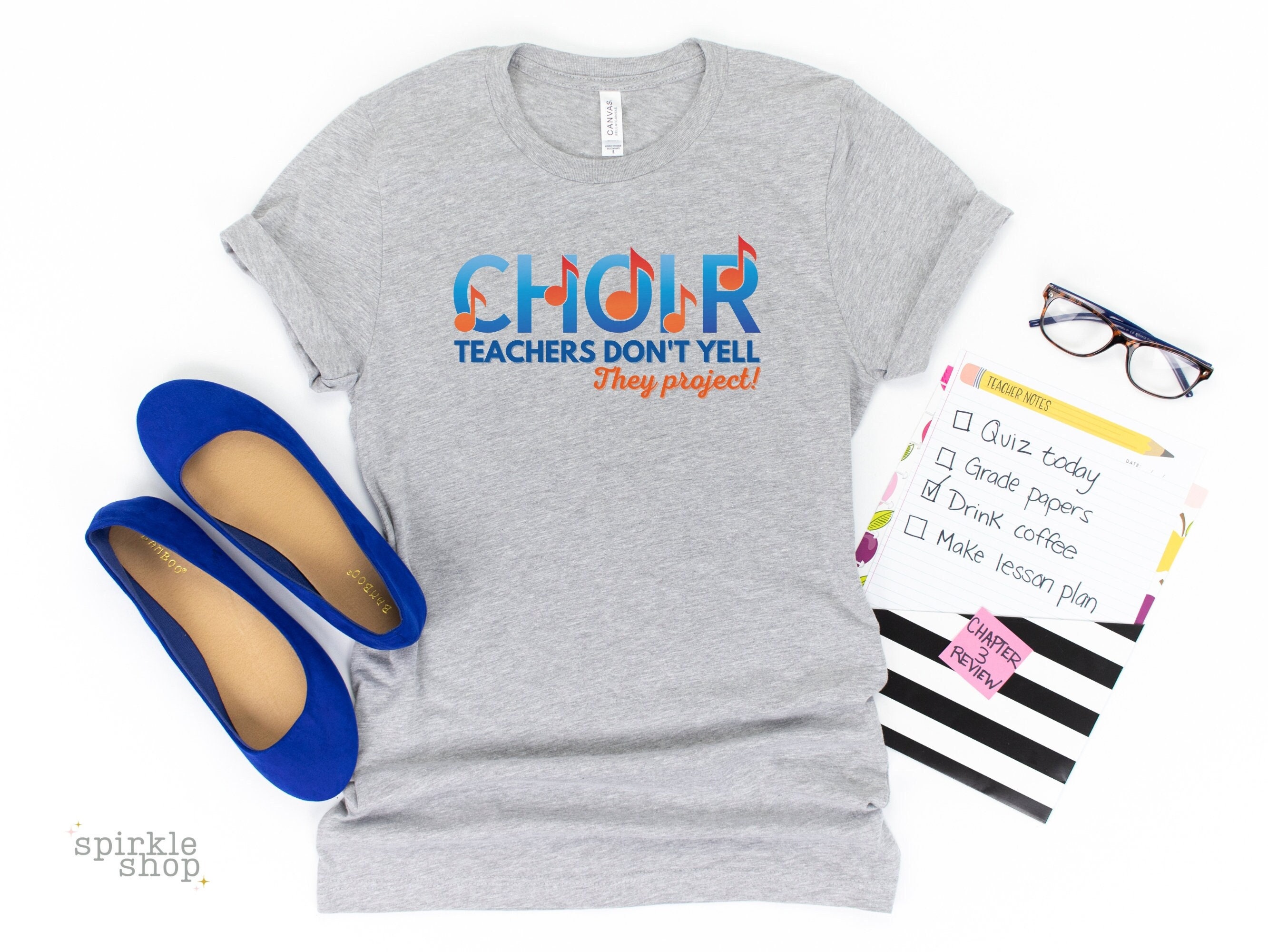 Choir Teacher Shirt Teacher Gift Back to School Tshirt Teacher - Etsy