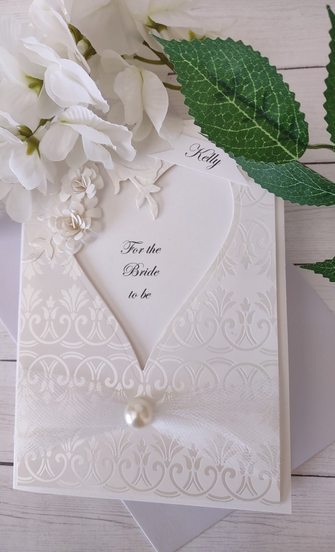 For the Bride to Be, Bridal Shower Card for the Upcoming Wedding ...