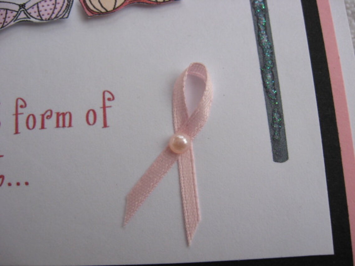 Funny Breast Cancer Survivor Card Girlfriend Support Card - Etsy