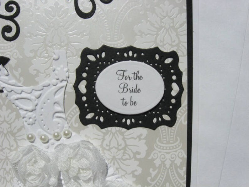 Personalized Bridal card for the bride to be NO CHARGE to | Etsy