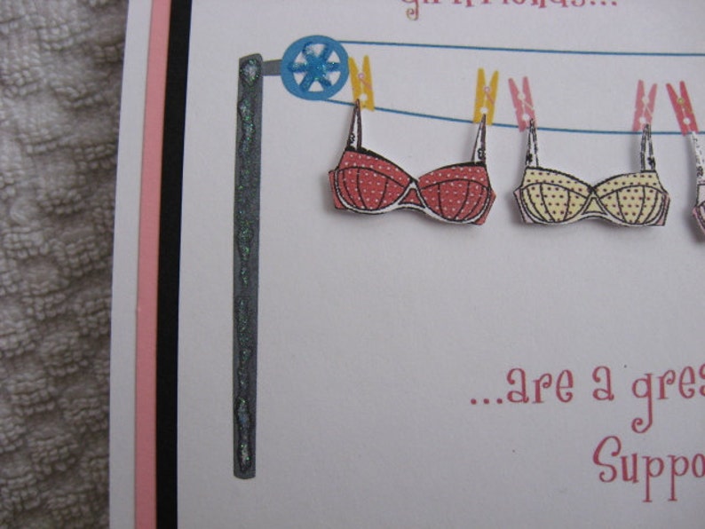 Funny Breast Cancer Survivor Card Girlfriend Support Card - Etsy