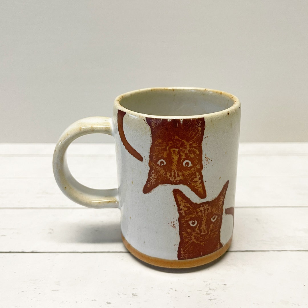 Bully Dots Black Cat Espresso Cup - Etsy